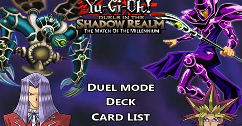 Yu Gi Oh Duels In The Shadow Realm The Match Of The Millennium