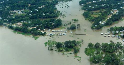 Chuva Provoca Transbordamento Na Bacia Do Rio Amazonas Climatempo
