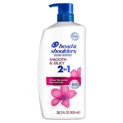 Head And Shoulders Smooth And Silky 2in1 Dandruff Shampoo Conditioner 28