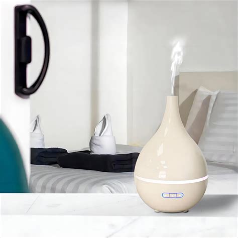 200ml Aromatherapy Ultrasonic Essential Oil Diffuser With 7 Color Led Light Aroma Diffuser And