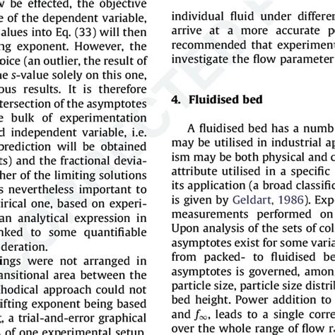Typical Correlation Of Experimental Data With The Empirical