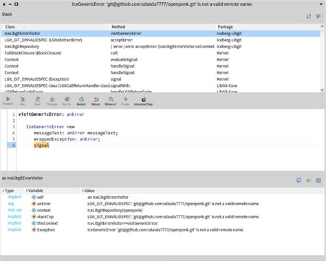 Url Is Not A Valid Remote Name · Issue 1666 · Pharo Vcsiceberg · Github