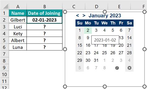 Calendar In Excel Add Ins Examples How To Create And Insert