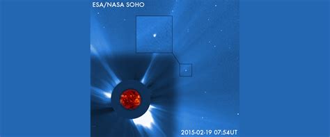 Soho Spacecraft Comet Sighting