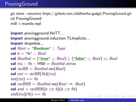 Scala Boolean Type PPT