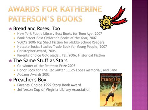 Ppt Katherine Paterson Powerpoint Presentation Free Download Id