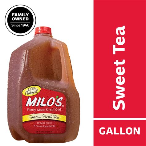 Milos Famous Sweet Tea 100 Natural 128 Fl Oz Nepal Ubuy