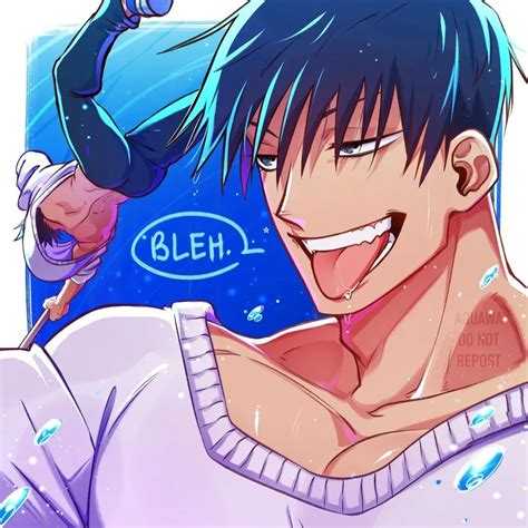 Toji Fushiguro Aquawa On Ig Anime Boyfriend Anime Guys Shirtless