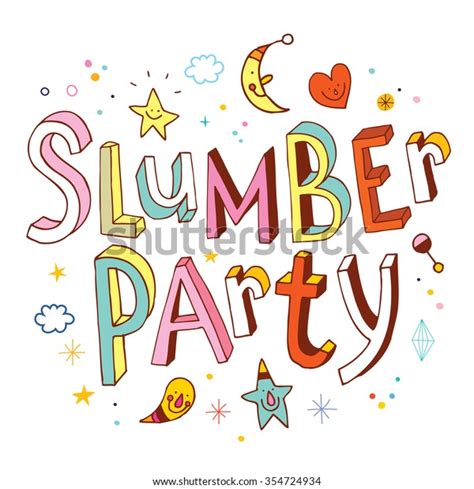 슬럼버 파티 스톡 벡터로열티 프리 354724934 Shutterstock