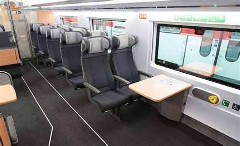 Neues Ice Innendesign 2 Klasse Mediathek Der Deutschen Bahn Mitarbeiter