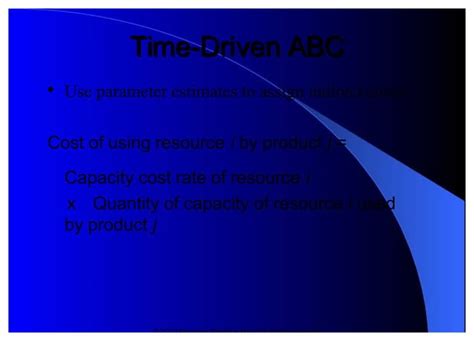 chapter 05 activity based cost systems ppt