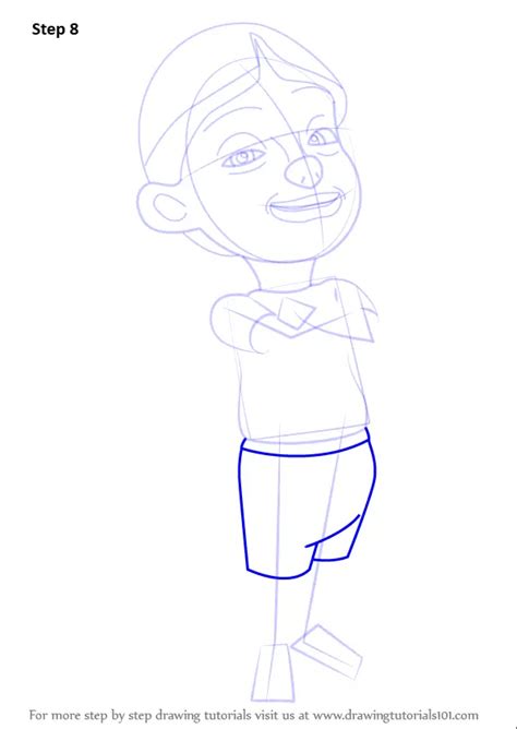 How to Draw Mail from Upin & Ipin (Upin & Ipin) Step by Step | DrawingTutorials101.com