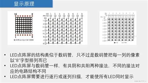 51单片机 点阵屏 Csdn博客