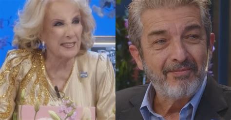 El Tremendo Pase De Factura De Mirtha Legrand A Ricardo Darín En Plena
