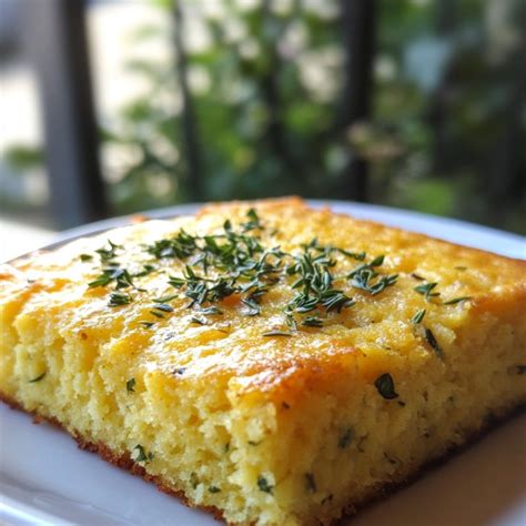 Herb Cornbread Casserole