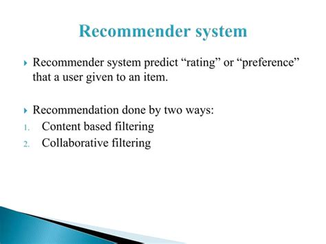 Collaborative Filtering Pptx