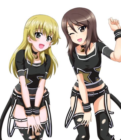 Mika And Carpaccio Girls Und Panzer Drawn By Key Gaigaigai123