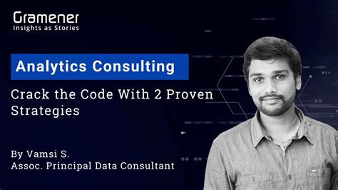 Analytics Consulting Crack The Code With 2 Proven Strategies