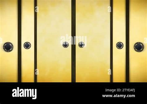 Japanese Style Fusuma Door Sliding Door Loop Animation Historical
