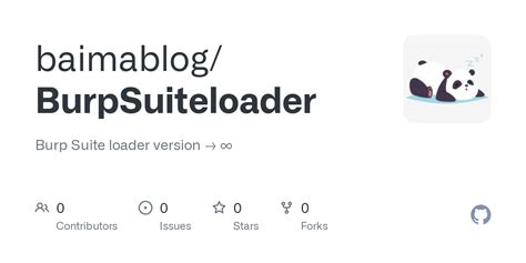 GitHub Baimablog BurpSuiteloader Burp Suite Loader Version