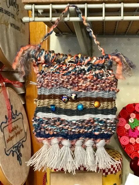 A Small Weaving I Just Made Craft Projects Weaving Crafts