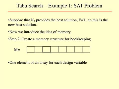 Ppt Mae Heuristic Optimization Lecture March Topic