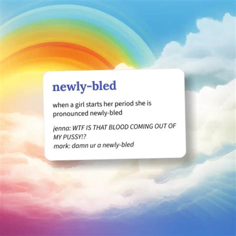 Urban Dictionary Newly Bled