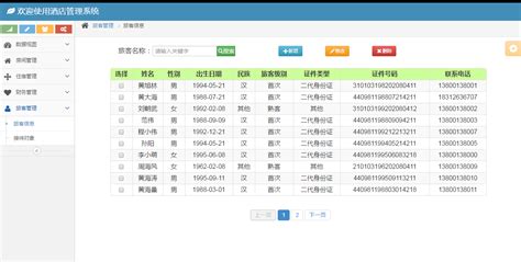 Ssmmysql实现的java Web酒店管理项目源码附带视频指导教程及需求文档猿来入此 It项目源码教程分享网站