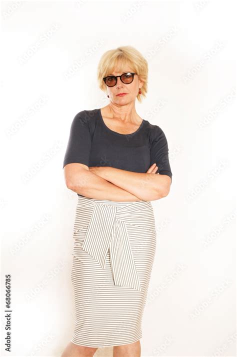 Attraktive Geschäftsfrau Stock Foto Adobe Stock