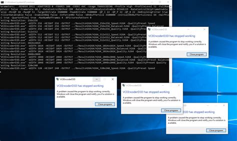 win 10 unable to record stream encoding overload in 3d scenes