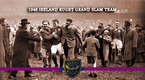 Ireland Rugby Grand Slam 1948 Ellis Rugby