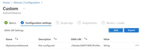 Pushing Out Wi Fi Profiles To Android Enterprise Personally Owned Devices With A Work Profile