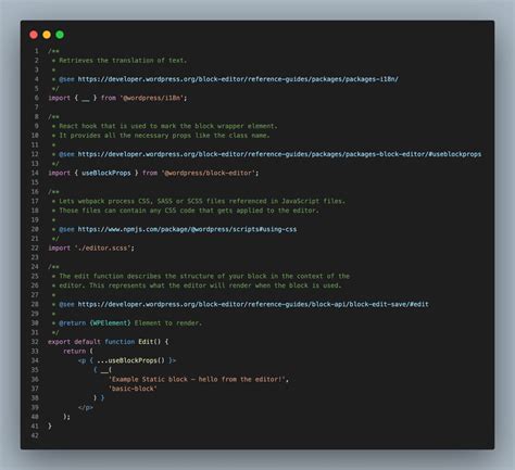 The First Steps In Wordpress Block Development Webberzone