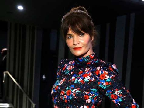 Helena Christensen Shows Off Her Supermodel Skills As She Poses In This