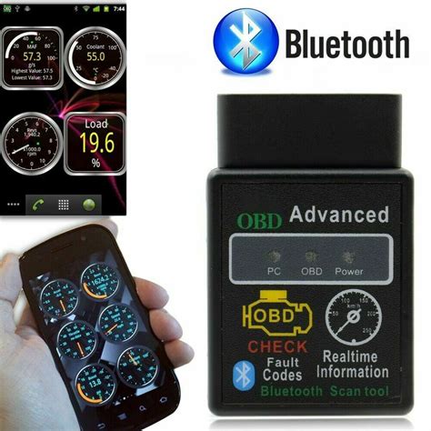 Buy Check Codes Reader Android ELM327 OBD II HH OBD 2 Advanced