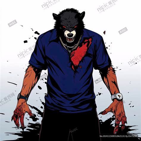 Ai创作图狼包装插画 手绘创意狼狗休闲服装 手绘雪狼短袖t恤印花 狼人故事 漫画狼人 狼人杀 狼人卡通形象 狼人吉祥物 狼漫画素材 狼头t恤图案 万圣节狼人 狼形象设计 酷炫狼 个性狼卡通形象