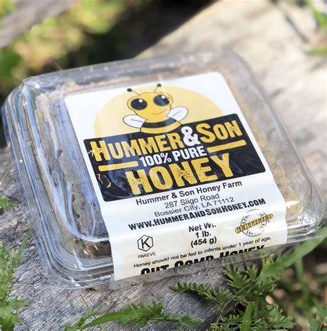 Cut Comb Honey Hummer And Son Honey