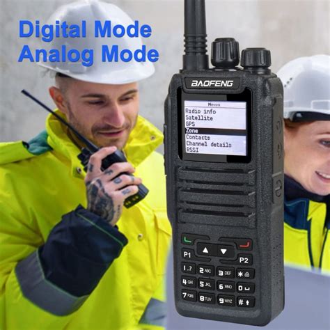 Baofeng DMR DM 1701 RD 5R Open GD77 Dual Mode Analog Digital Walkie