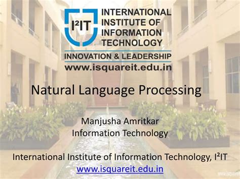 Understanding Natural Language Processing Pptx