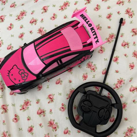 Adorable Hello Kitty Remote Control Car In Pink And Depop