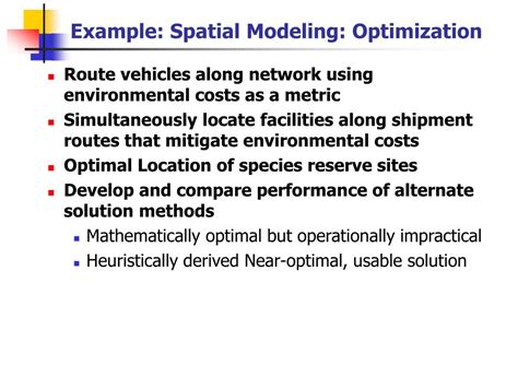 Ppt Geospatial Data And Spatial Data Analysis Tools For Ecologists
