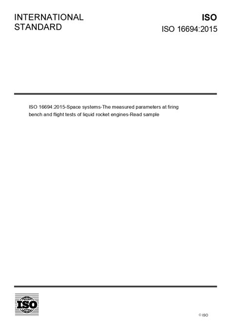 ISO 16694 2015