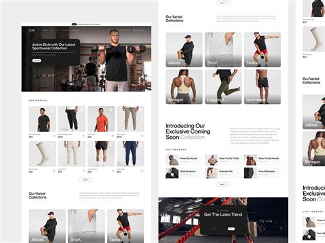 Culd E Commerce Website By Muhammad Farizi On Dribbble