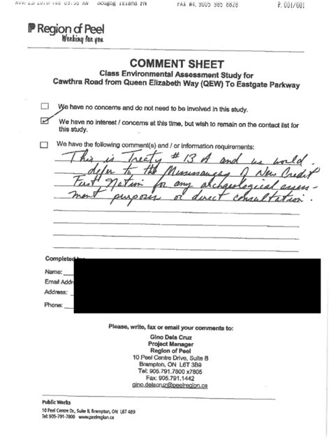 Fillable Online Ea East West Wastewater Diversion Strategy Fax