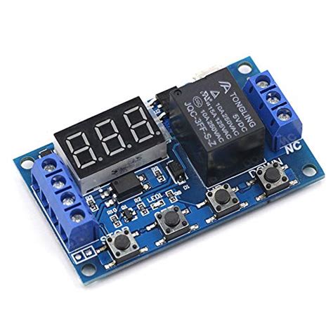 Solnoi Electronics DC V LED Display Automation Cycle Delay Timer Control Off Switch Delay