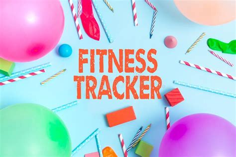 Handwriting Text Fitness Tracker Internet Concept Device That Records A Persons Daily Physical