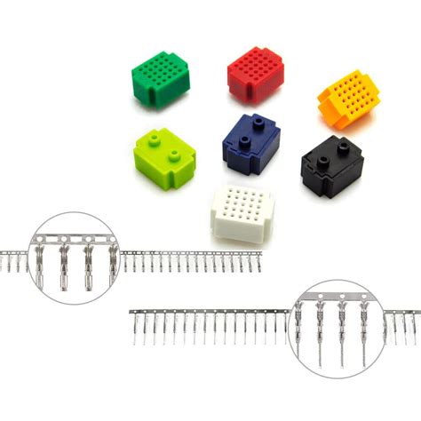 Gikfun Mini Solderless Prototype Breadboard And Female Pins
