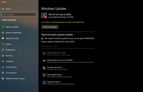 Windows 10 Home Cumulative Update Wont Install Please Help Rwindowshelp