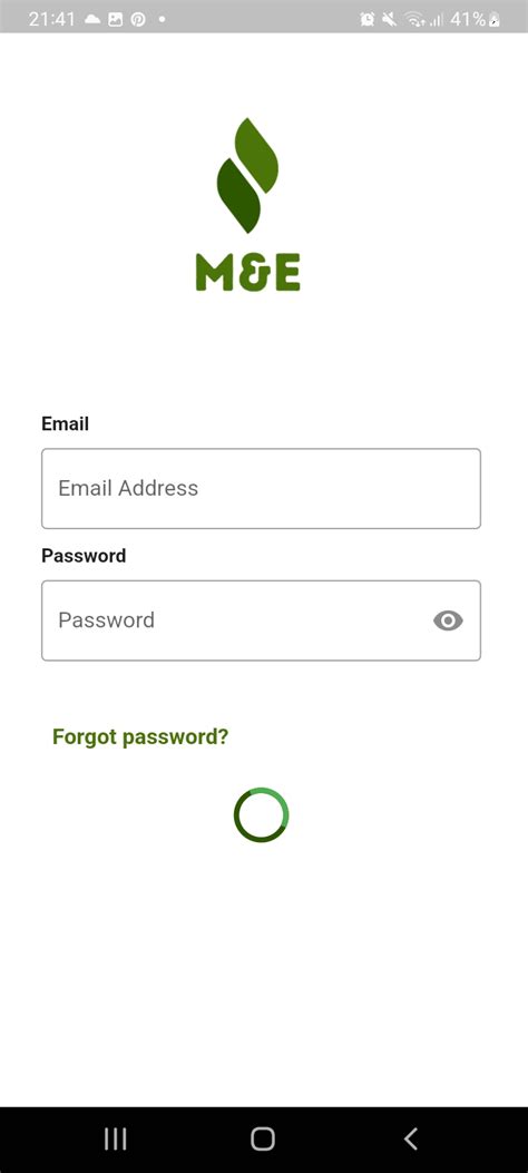 Flutter Fluttter Scaffold Invalid Credentials Message Is Not