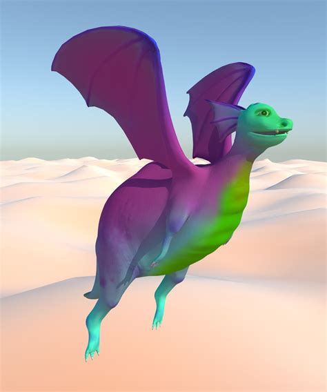 Dragon Model Turbosquid 1567594